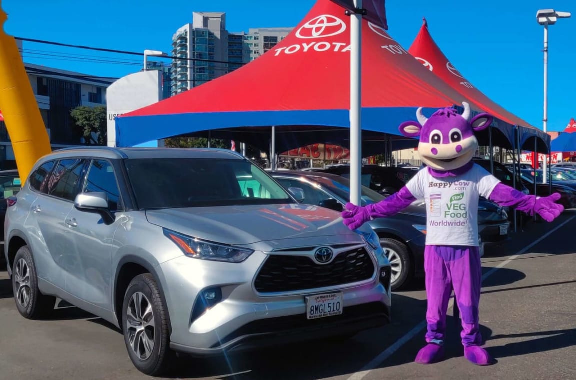 米国トヨタ＆レクサスがHappy Cow（ハッピーカウ）をデスティネーションアシストサービスに搭載 | Food Diversity.today