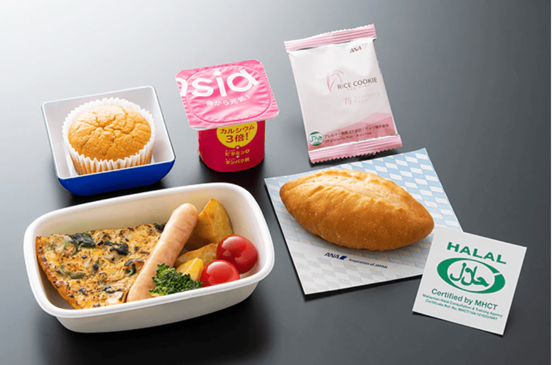 Halal In Flight Meals ANA And JAL Food Diversity today Halal In Flight Meals ANA And JAL Food Diversity today