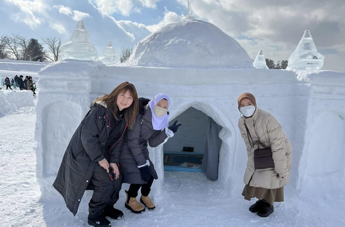 Snow Mosque at the Asahikawa Winter Festival Brought Smiles From ...