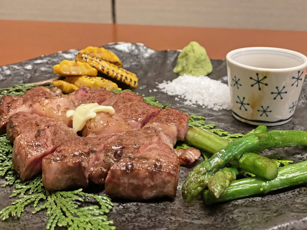 Halal Kobe Beef Delights Ala Carte at Issho Ueno in Tokyo!