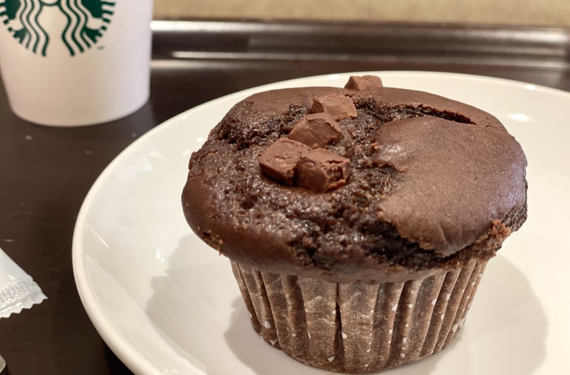 Starbucks' New Plant-Based: Chocolate Rice-Flour Muffin